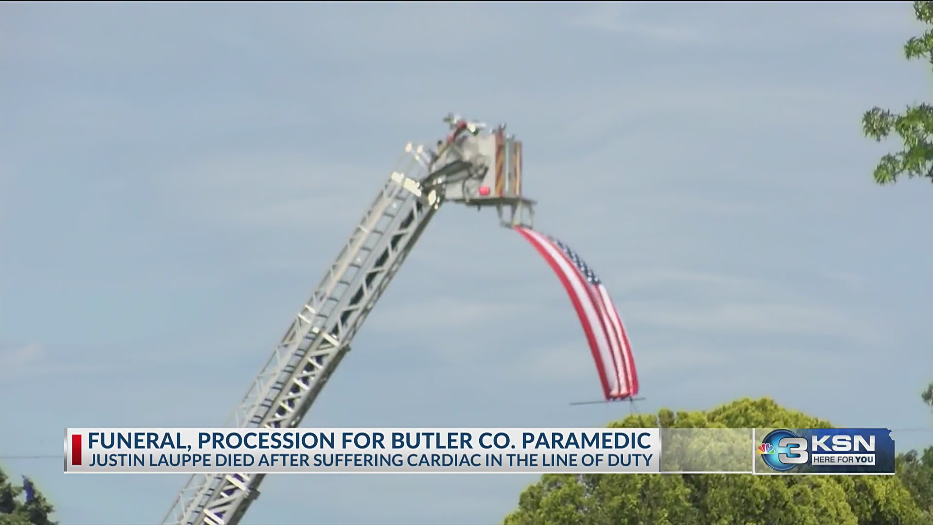 Ambulance procession honors fallen Butler County paramedic