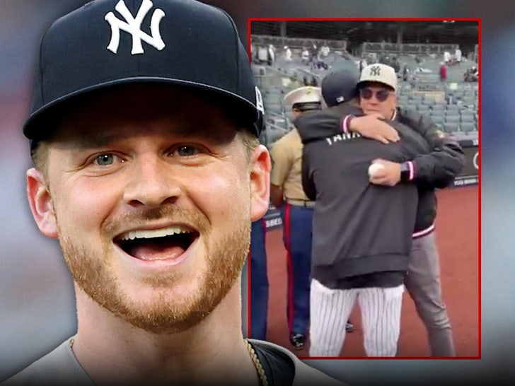 New York Yankees Surprise Clarke Schmidt With Dad's Ceremonial First Pitch