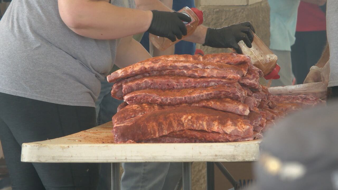1,500 racks of ribs sold for fundraiser