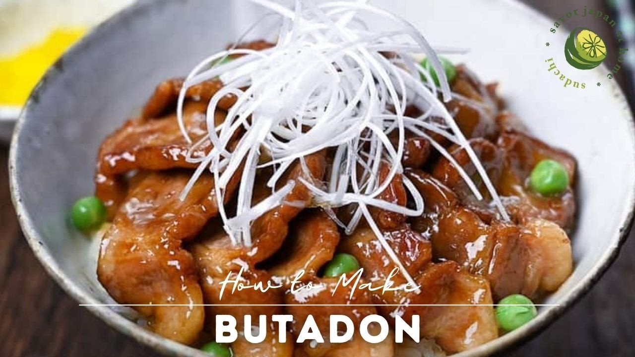 How to Make Tokachi Butadon – Japanese Pork Rice Bowl Recipe 🐖🍚