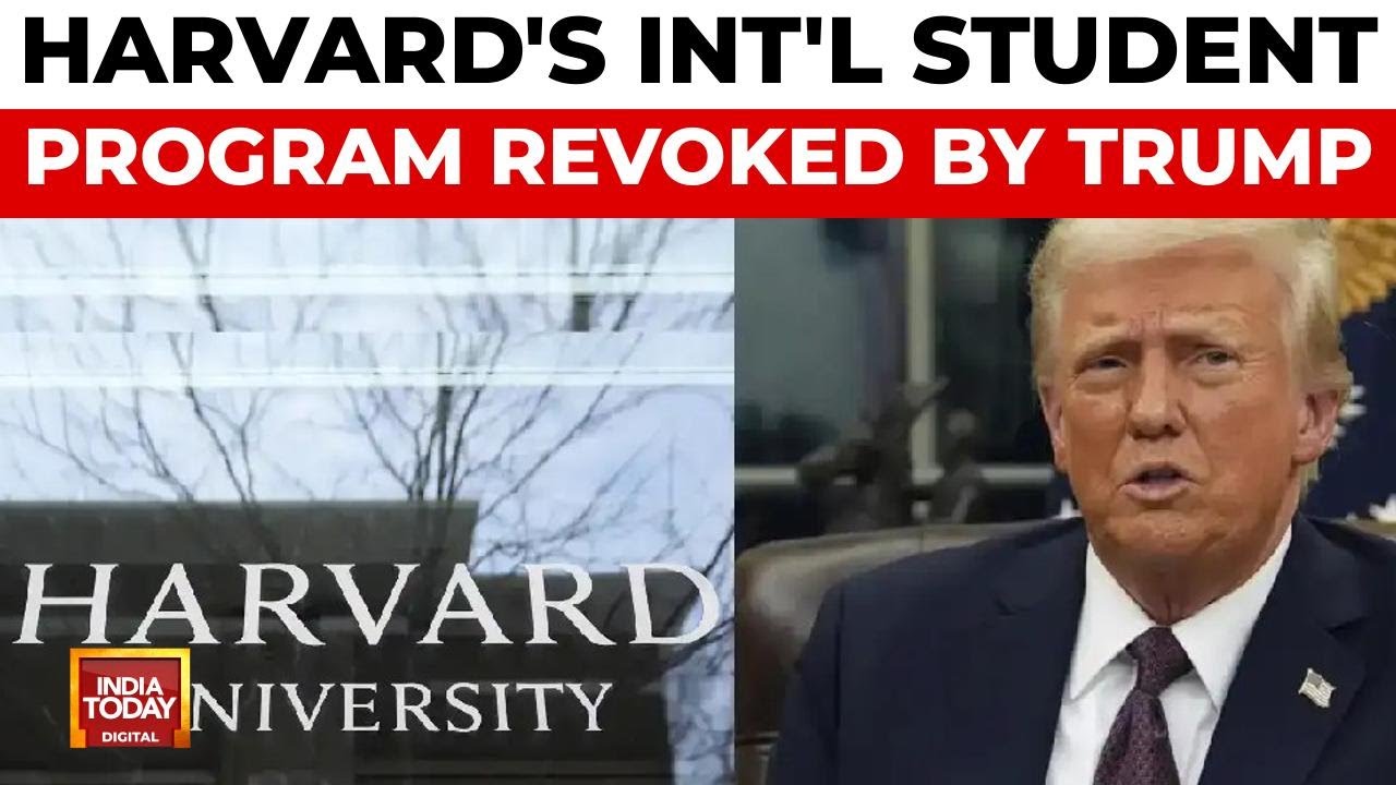 Trump Revokes Harvard's Ability To Host International Students, Affecting Indians