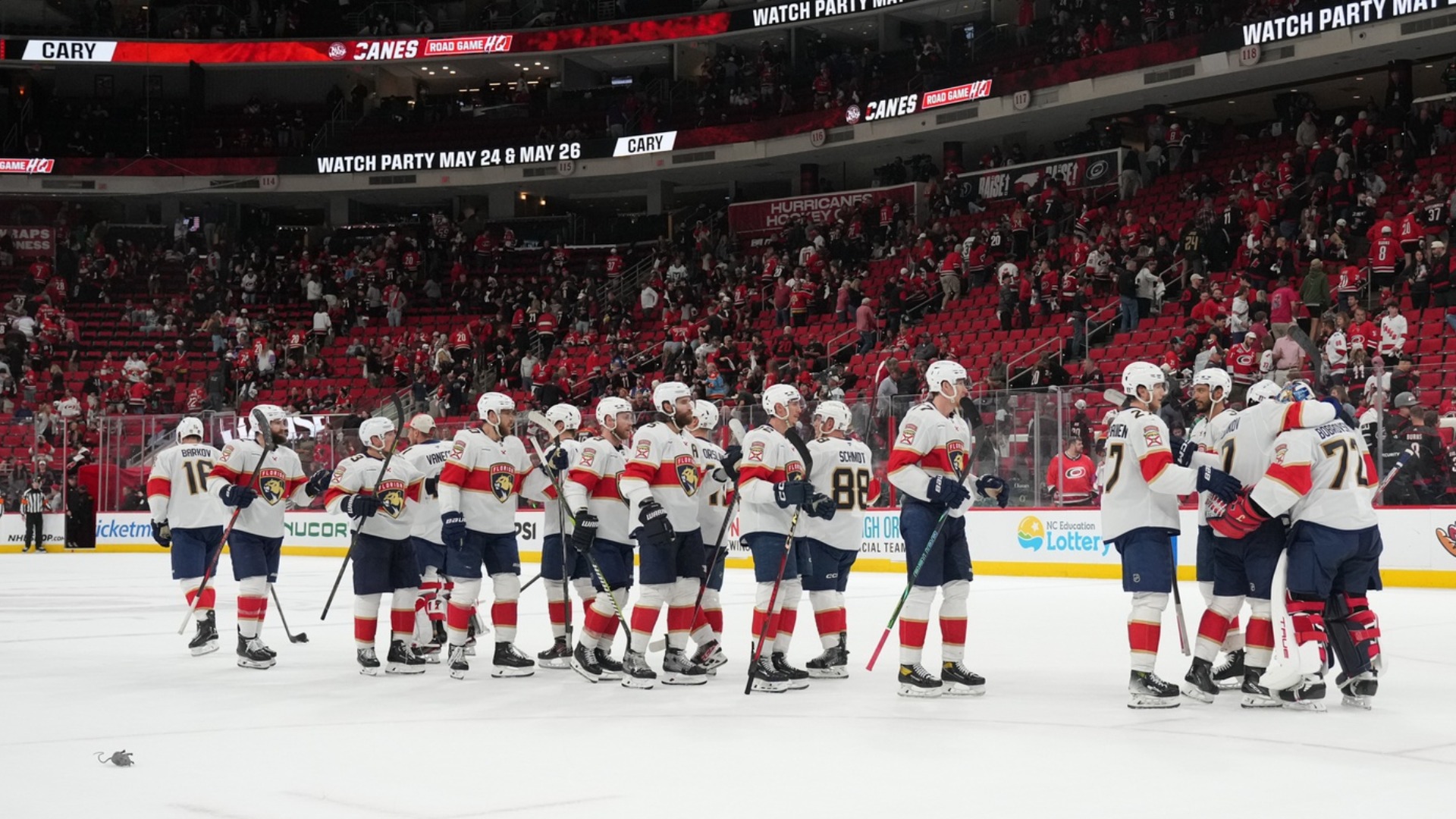 Florida Panthers Mock Rivals After Beating Hurricanes 4-0
