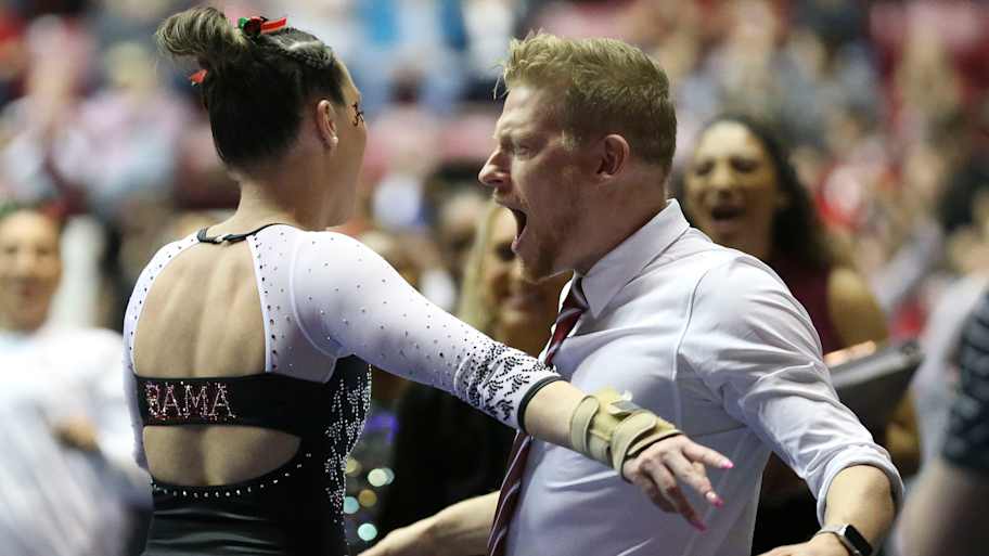 Alabama Gymnastics Associate Head Coach Justin Spring Wins Emmy: Roll ...