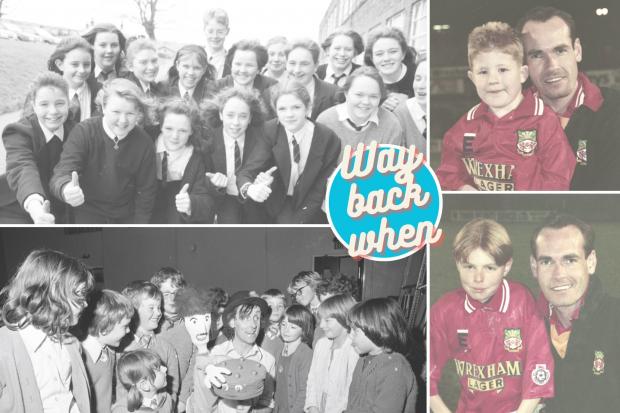 Junior Reds add colour to Leader nostalgia gallery