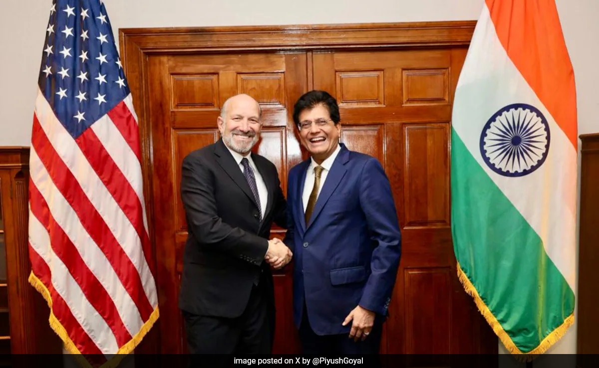 India, US Make Progress On Mutually Beneficial Trade Agreement: Piyush ...