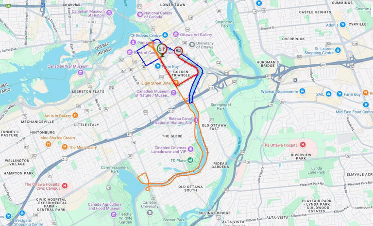 Here are the 2025 Ottawa Race Weekend road closures