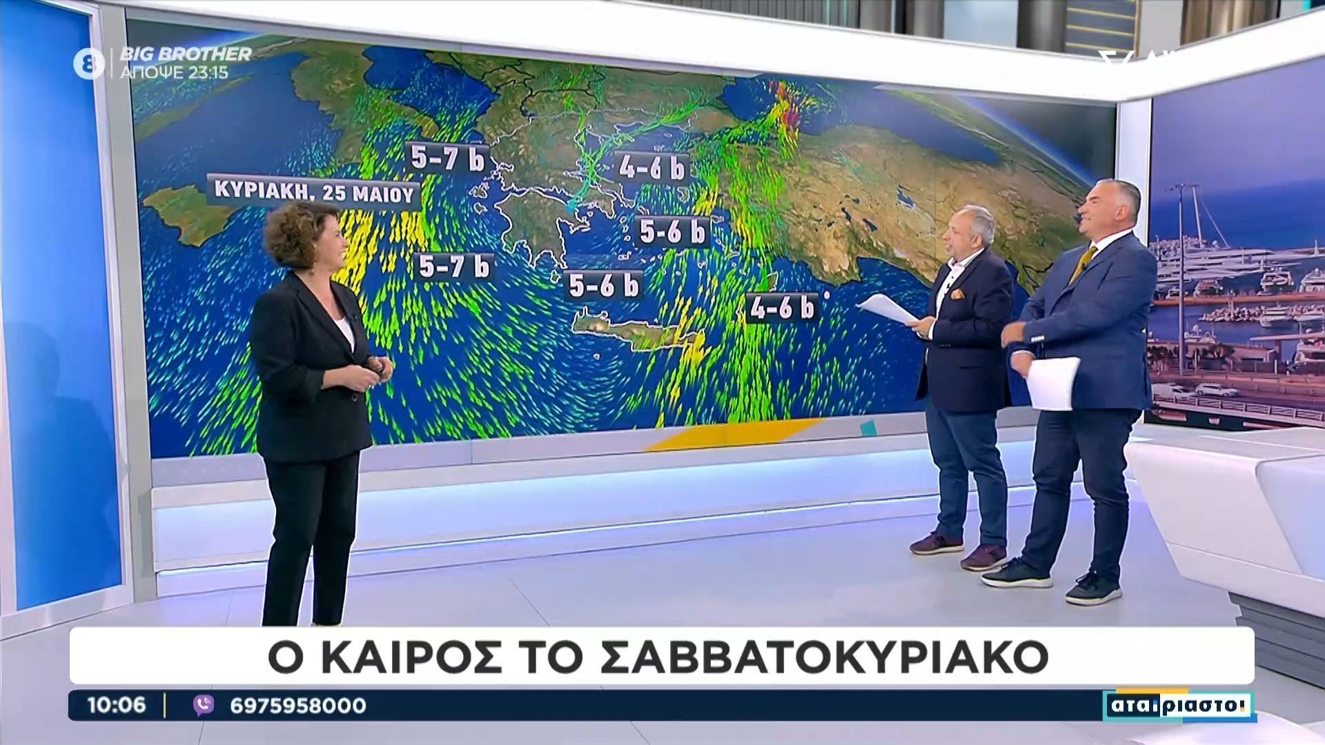 Ο καιρός το Σαββατοκύριακο (24-25/05) από τη Χρ. Σούζη