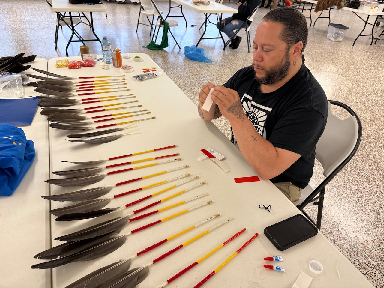 Regalia-making class at Odawa Friendship Centre aims to connect people with their culture