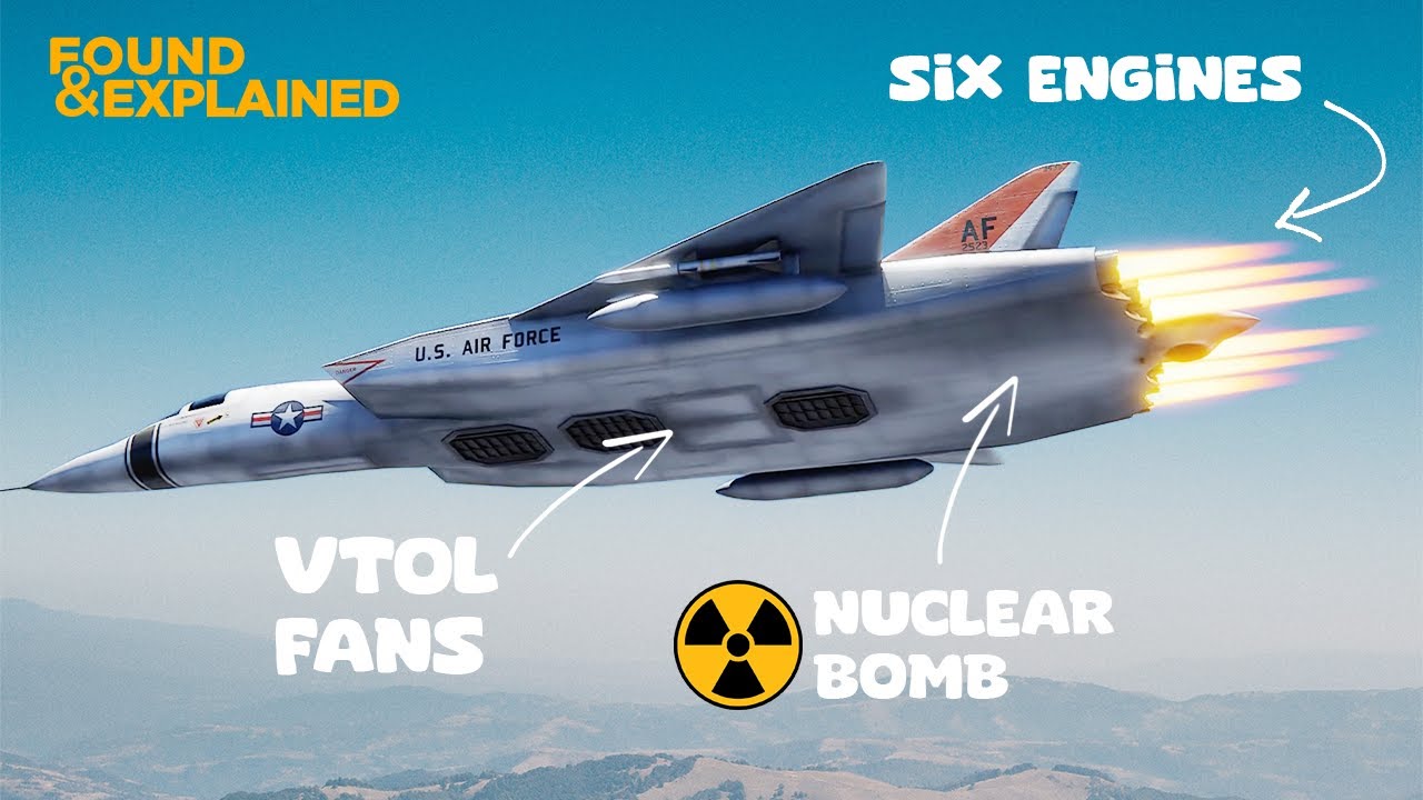 The Republic AP-100 - America’s Supersonic Nuclear VTOL