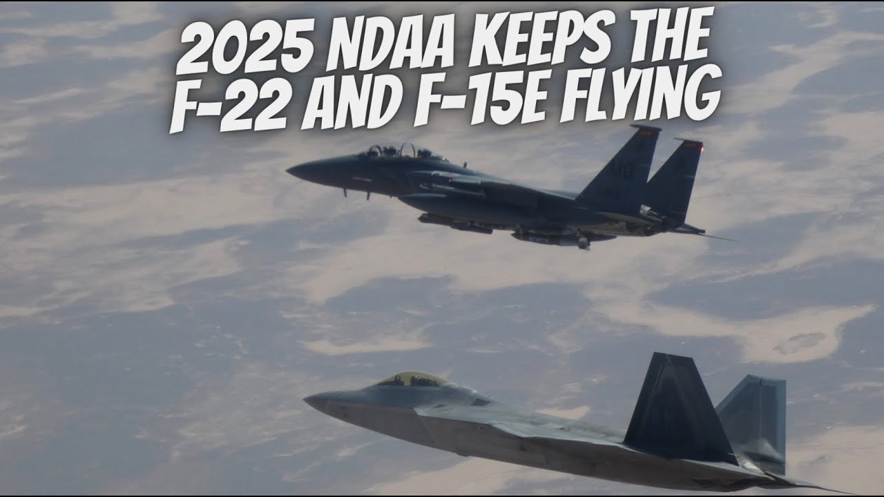 Congress Keeps F-22s Flying in 2025 NDAA