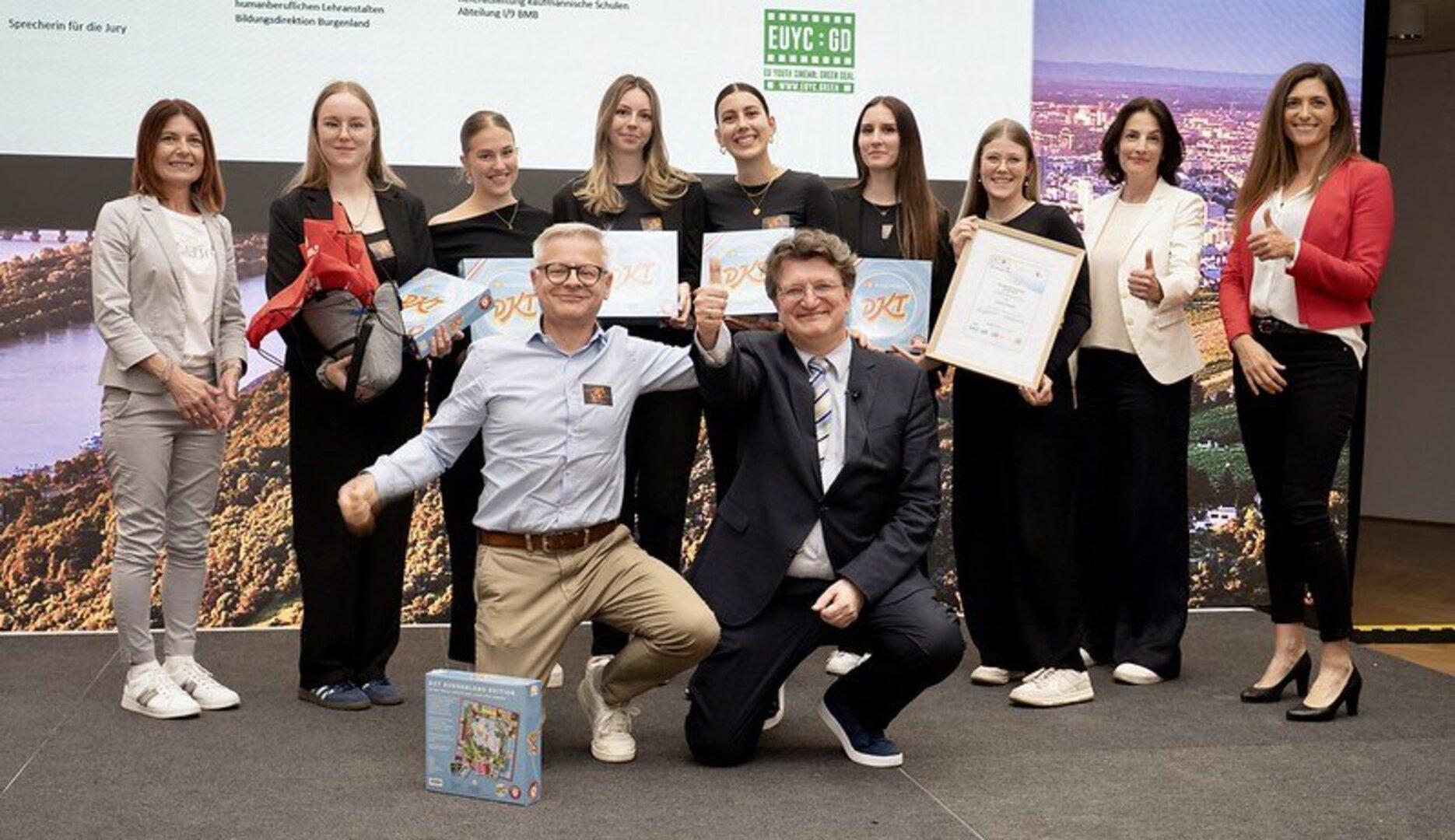 HAK Oberwart gewinnt bundesweiten Preis beim Fest der Ideen