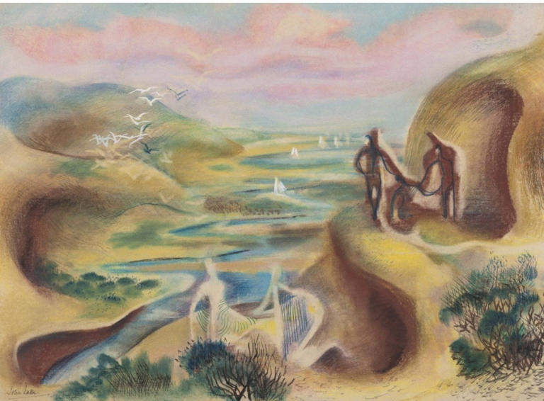 How radical artists thrived in the Sussex Downs – and annoyed the locals