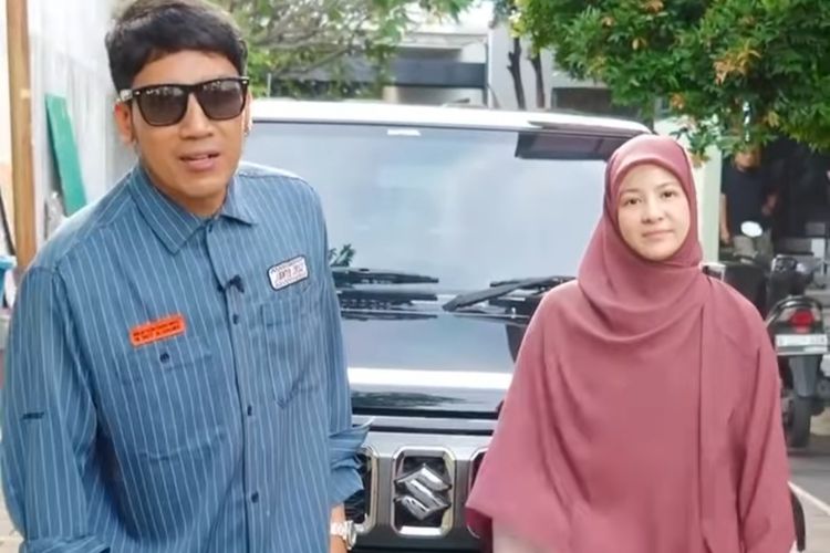Natasha Rizki Ungkap Fakta di Balik Mobil Barunya yang Diduga Netizen Pemberian Desta
