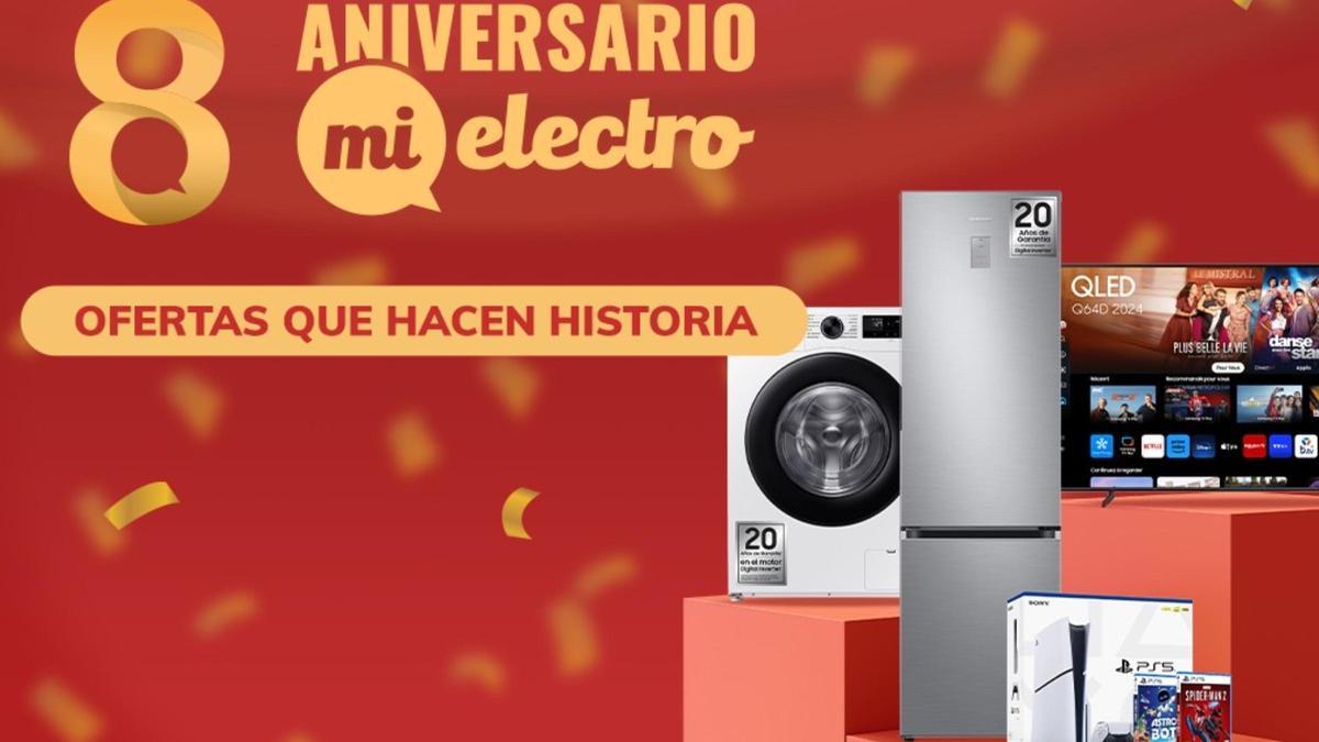 ¡Ofertas 8º Aniversario de Mi Electro!: 5 chollos en lavadoras de las mejores marcas que no ...