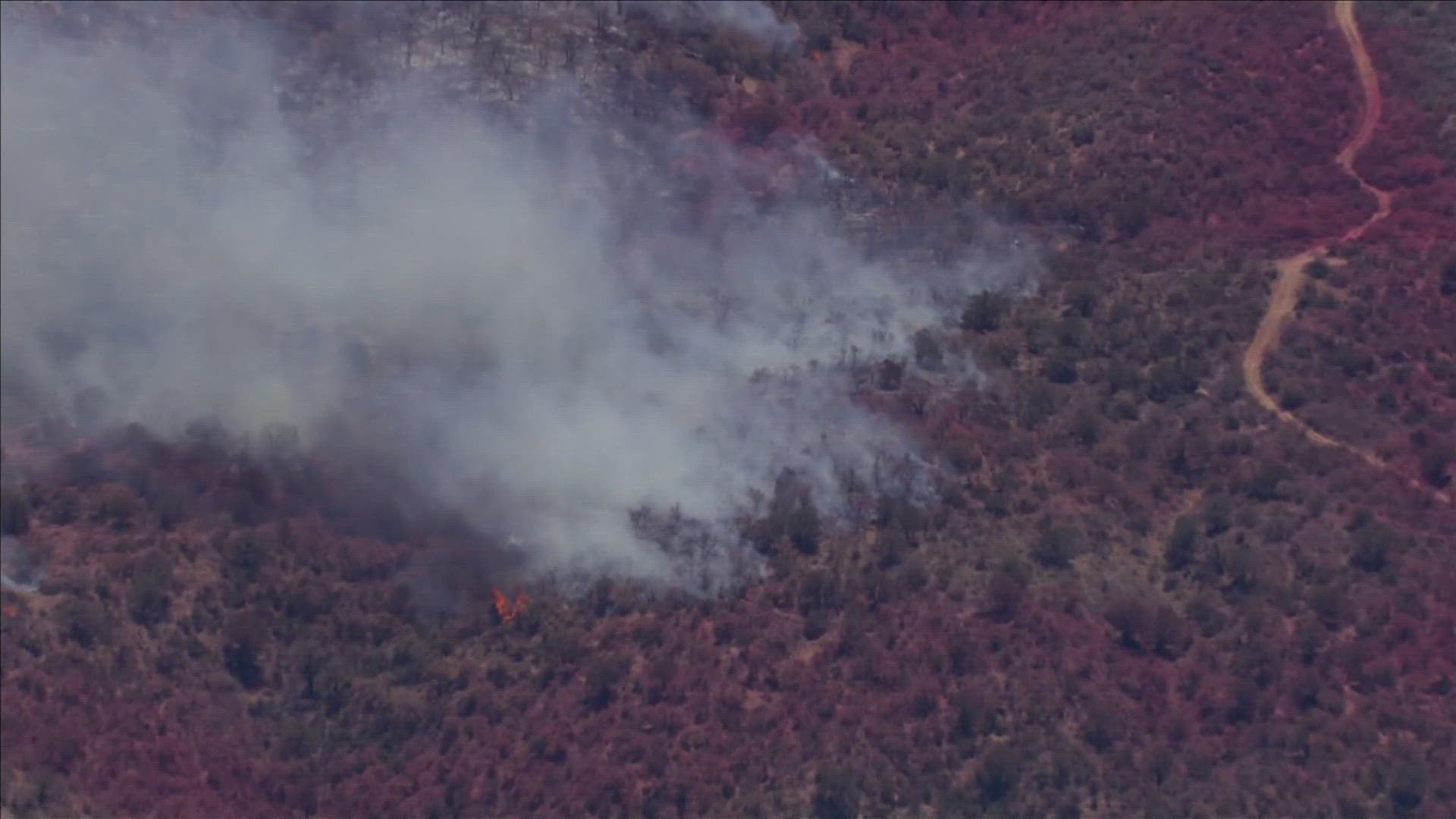 Lastest in the Cody Fire burning in Pinal County