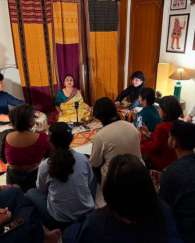 Music’s Homecoming: Delhi couple brings Indian classical music to ...