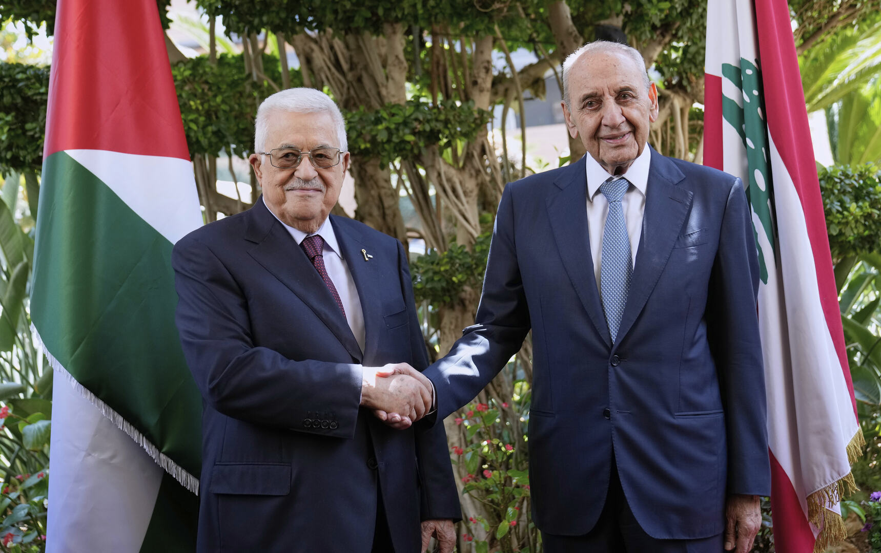 Palestinian president in Lebanon: Leaders agree to bring camps under ...
