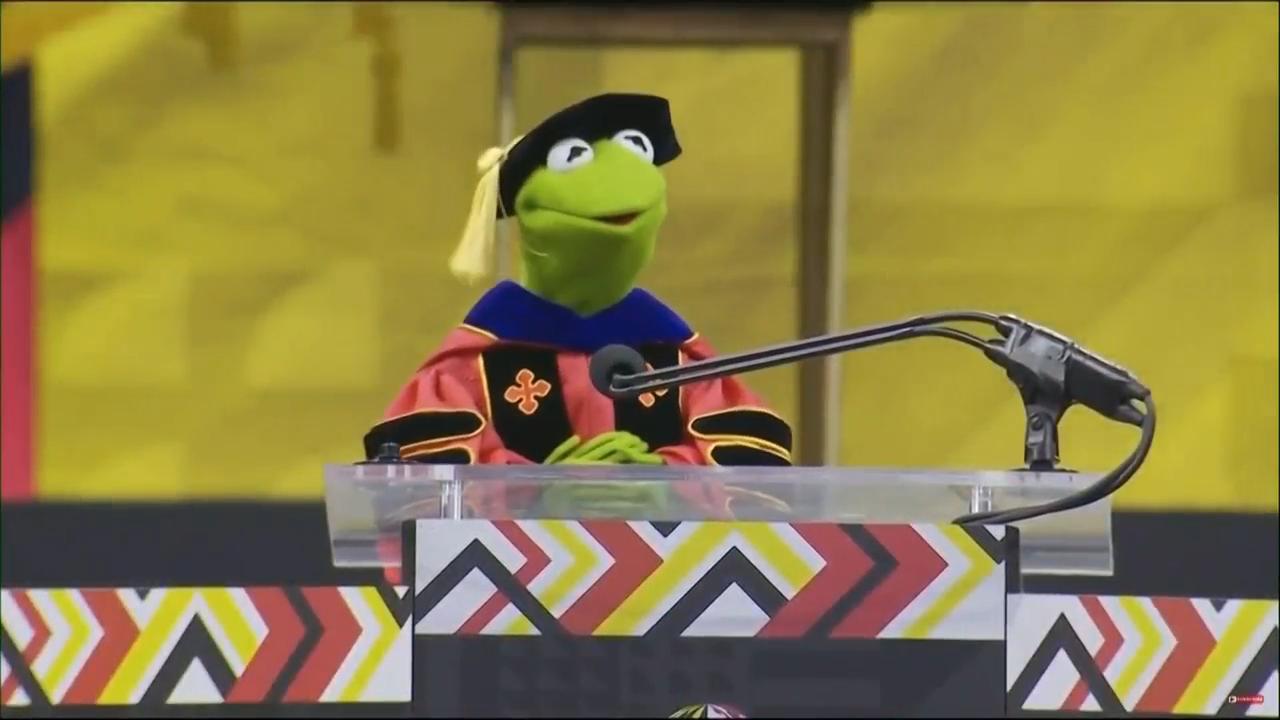 'Leap together,' Kermit the Frog says in University of Maryland ...
