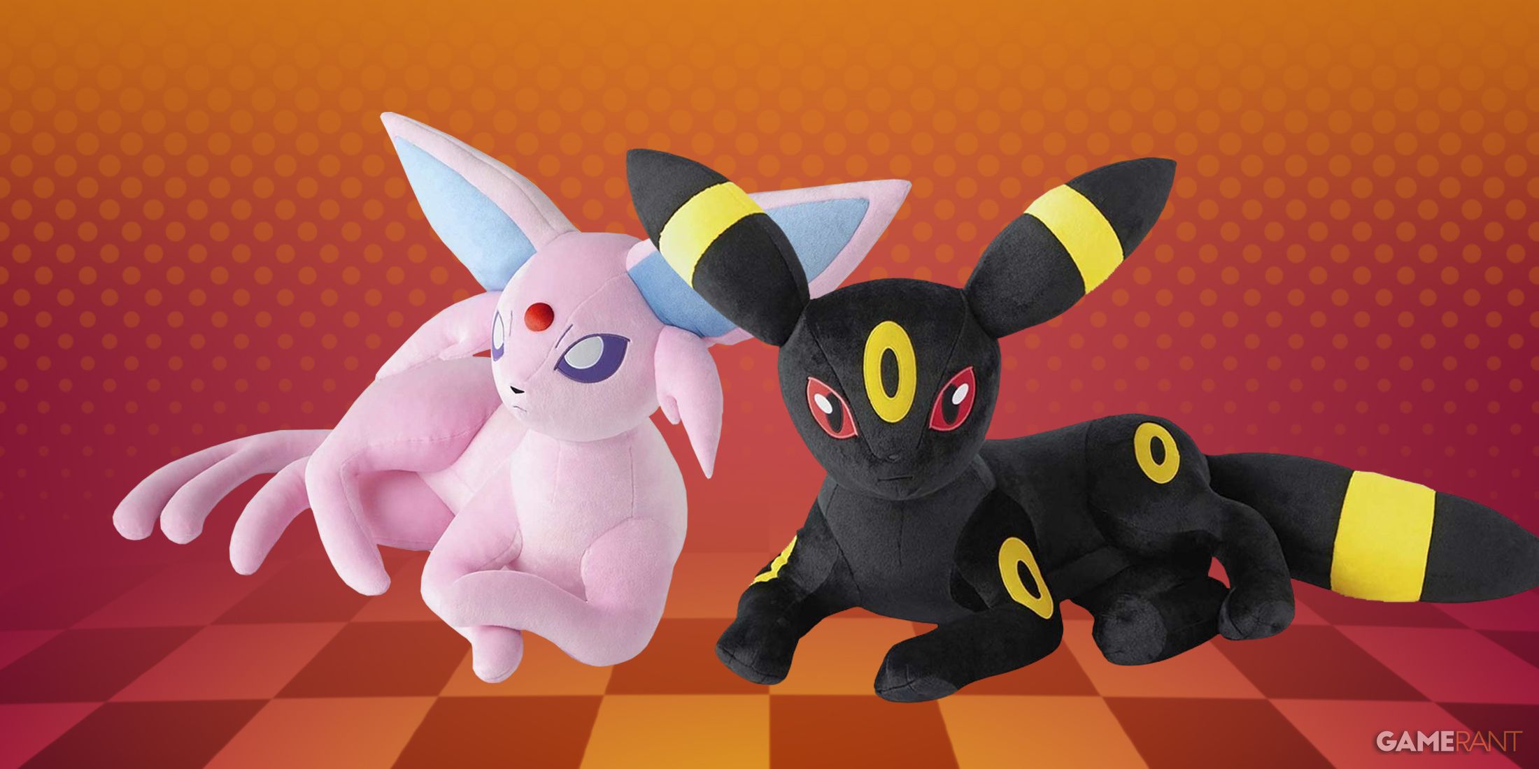 Life-Sized Espeon and Life-Sized Umbreon Pokémon Plushes are Up for ...