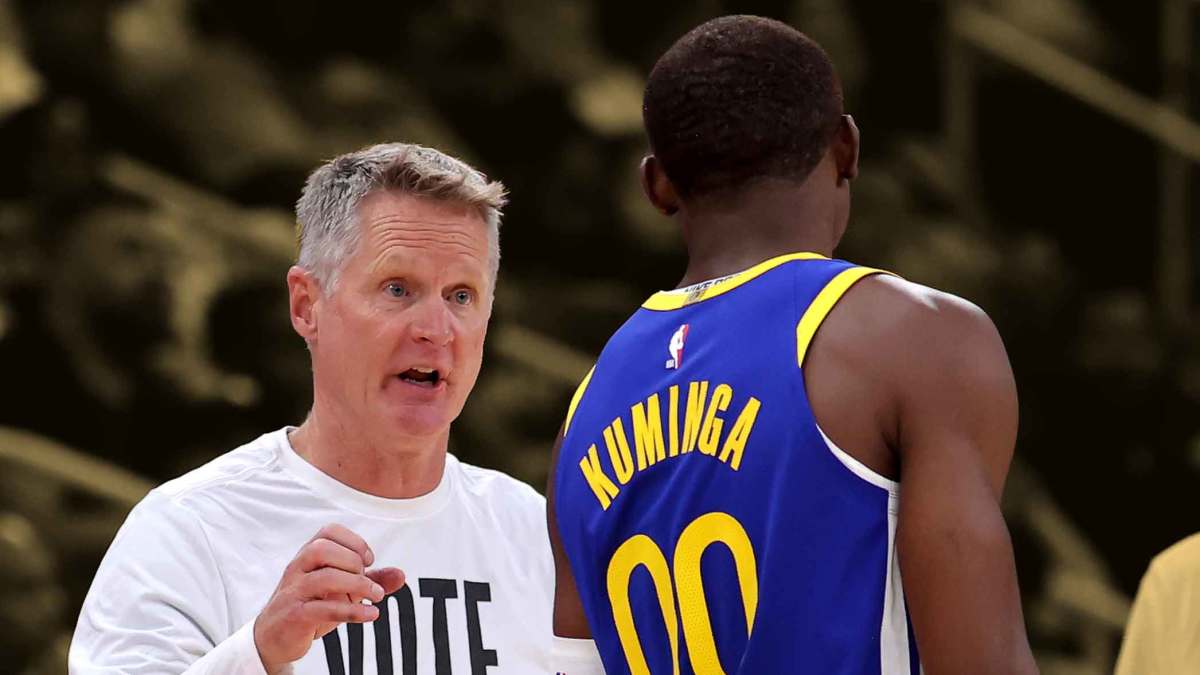 "92nd percentile in usage rate this year in the NBA" - Steve Kerr ...