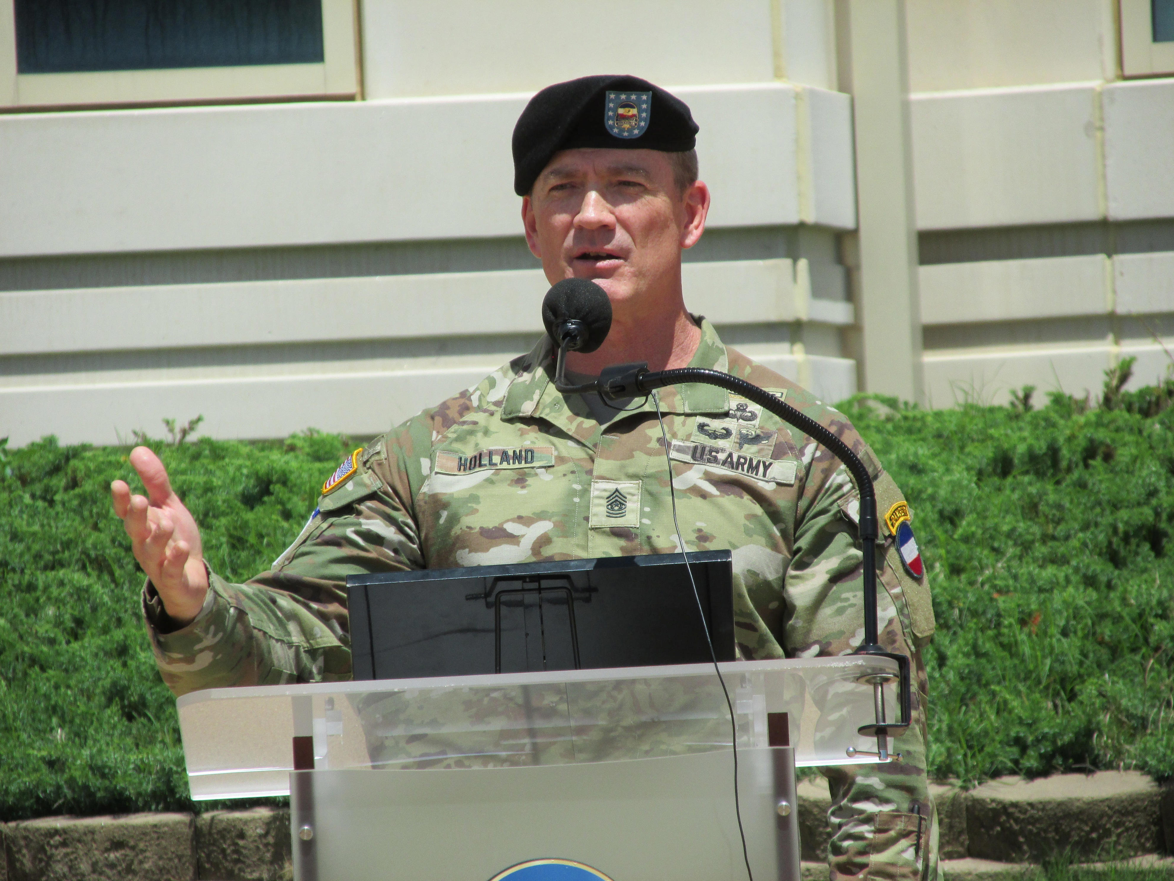 U.S. Army Forces Command welcomes new senior enlisted leader on Fort Bragg