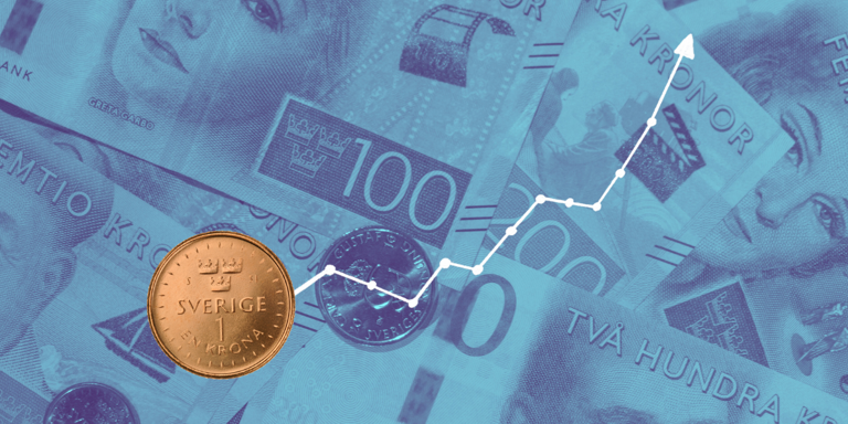 Stark vecka för kronan – rusar mot helgen