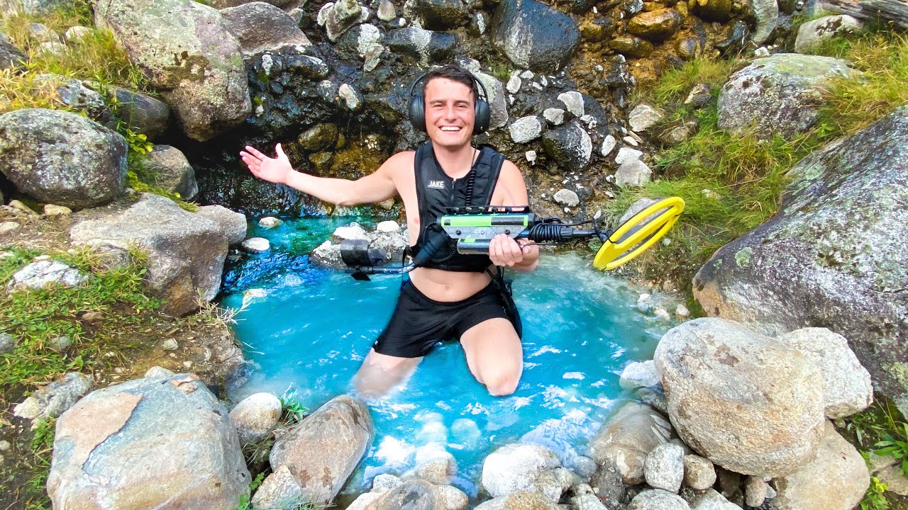 Metal Detecting a Clothing-Optional Hot Spring