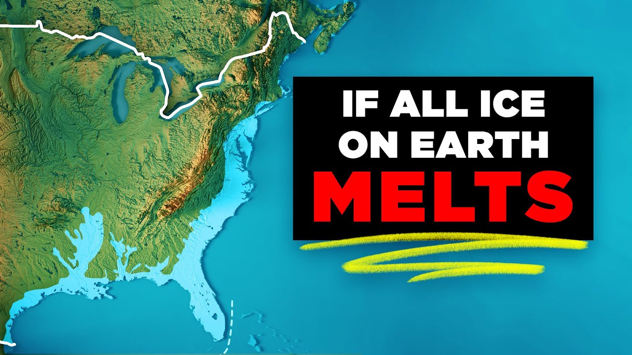 How Earth Will Look If the Ice Caps Disappear