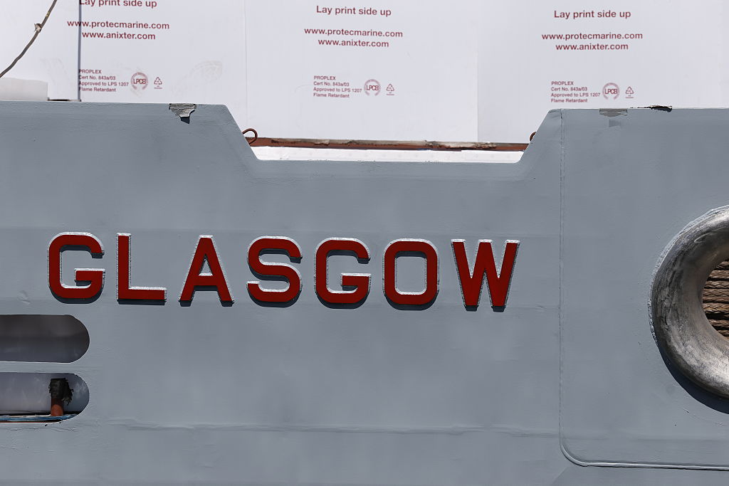 In Pictures: Prince and Princess of Wales lead HMS Glasgow naming ...