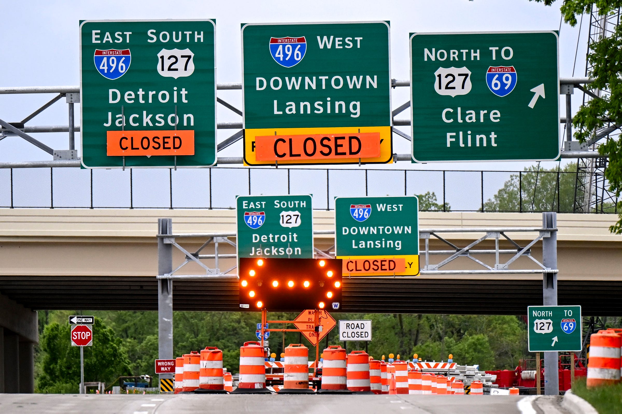 Another shot of ramp closings to hit as MDOT prepares to reopen U.S. 127