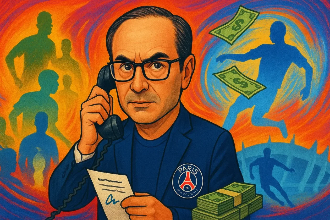 5 joueurs arrivent au PSG, la mission mercato est lancée