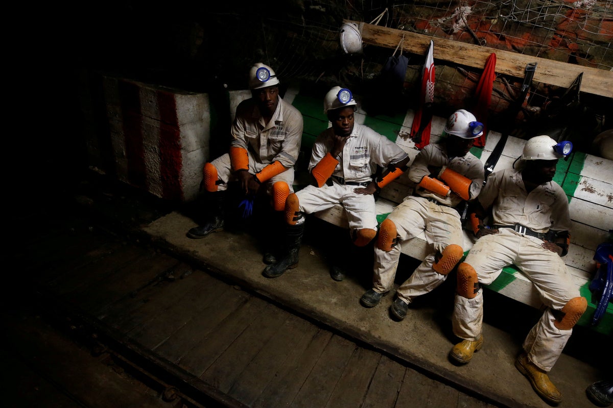 Hundreds of workers trapped deep underground in South African gold mine