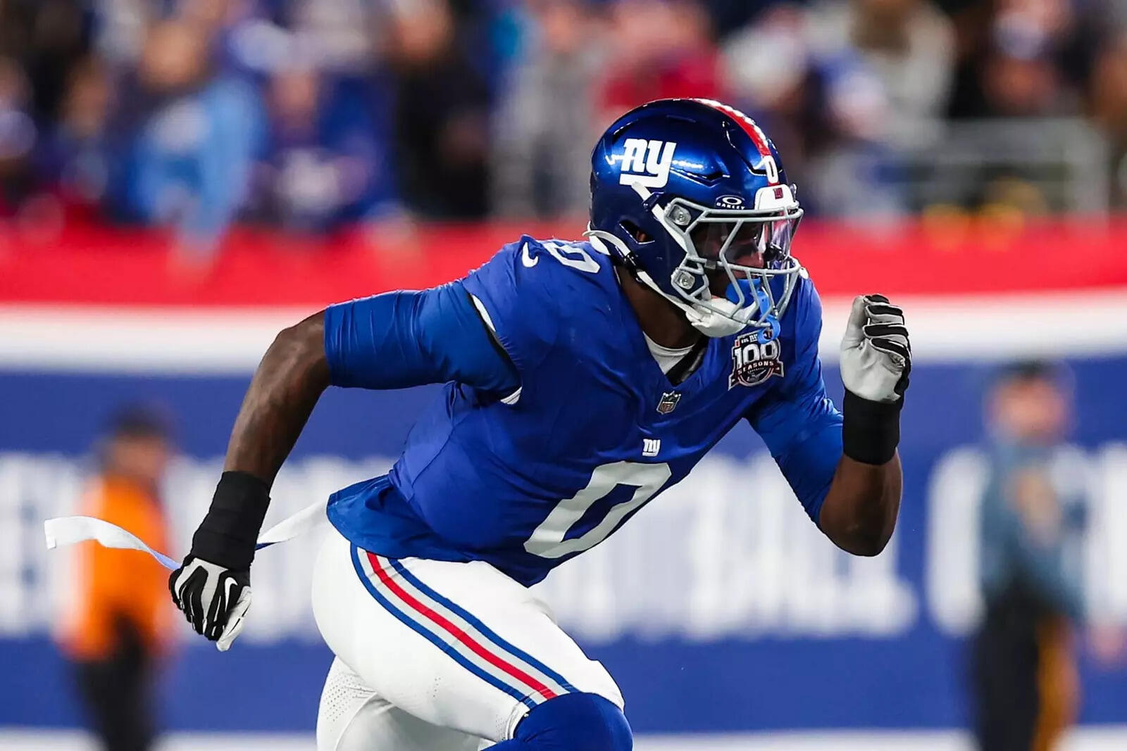 The New York Giants' edge rusher Brian Burns' restructured deal creates ...