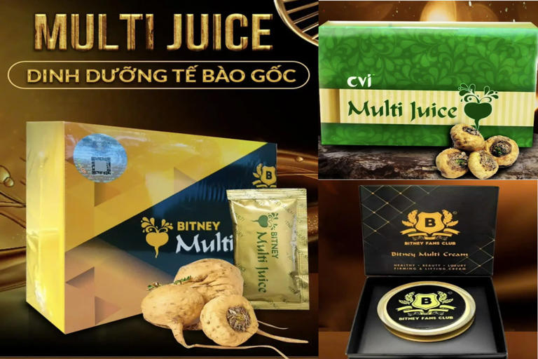 Cận cảnh sản phẩm chứa chất cấm trong đường dây đa cấp vừa bị đánh sập