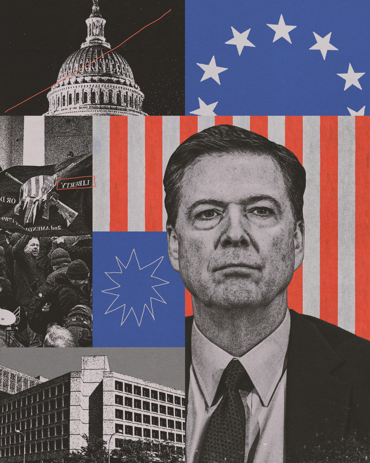 James Comey on His New Thriller, Those Seashells and That Signal Chat