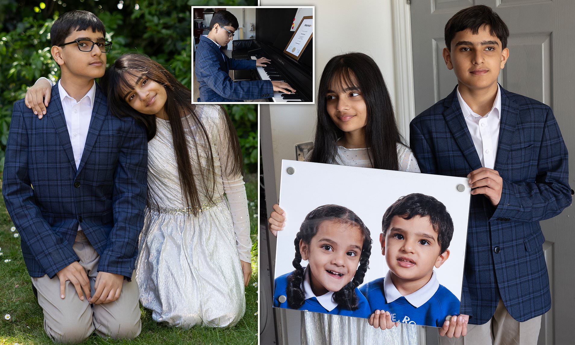 Meet Britain's smartest siblings: 11-year-old brother and sister join ...