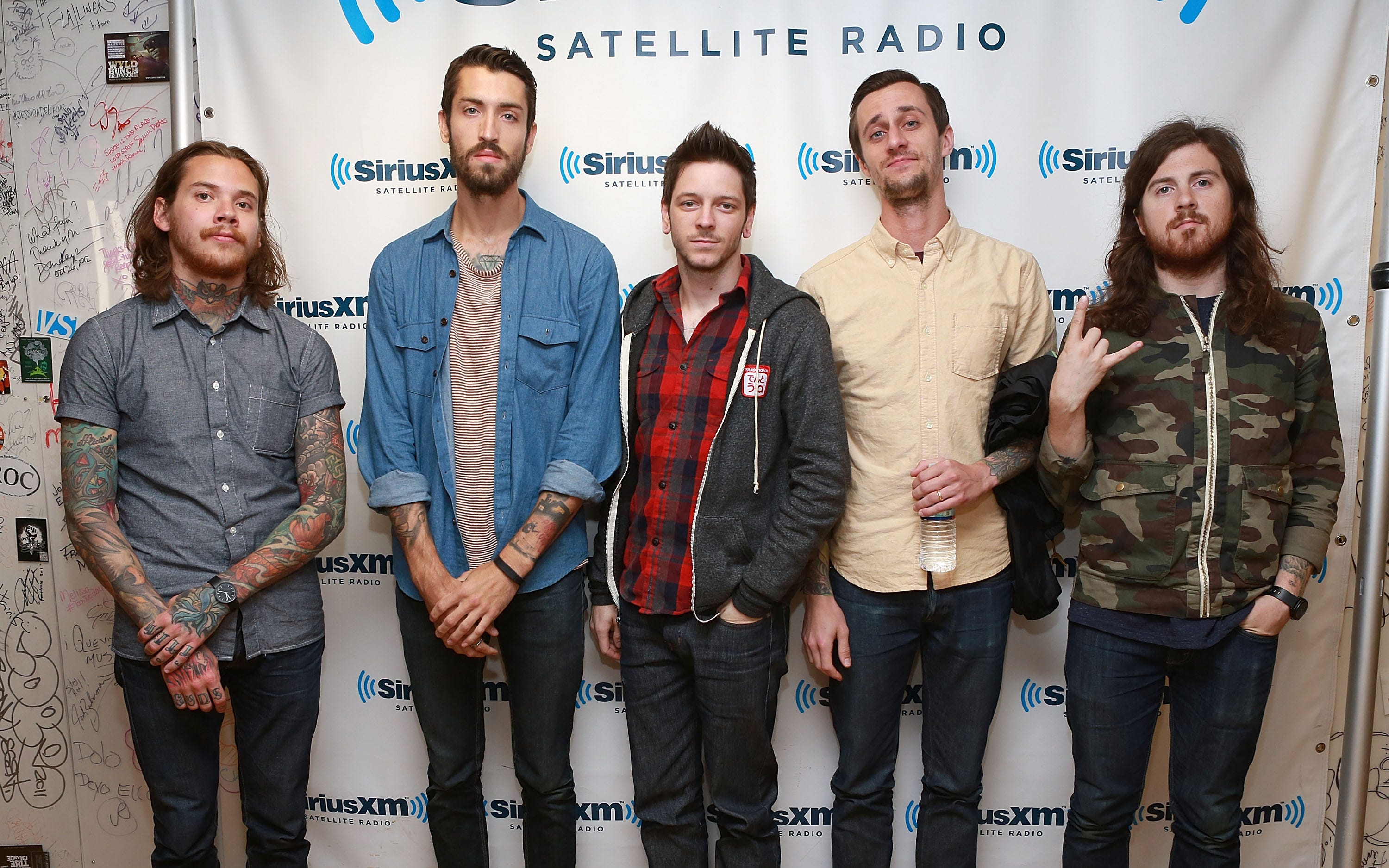 Daniel Williams of The Devil Wears Prada, talent agent Dave Shapiro ...