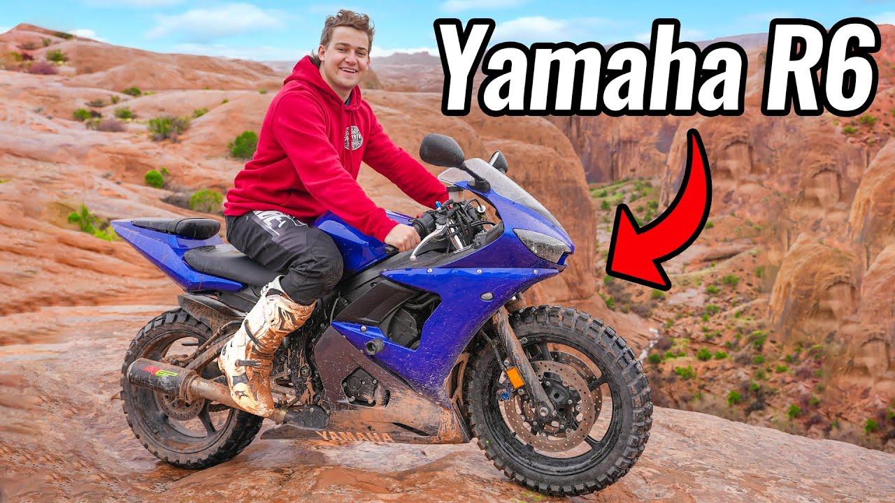 Rock Crawling with a Sport Bike?! 🏍️