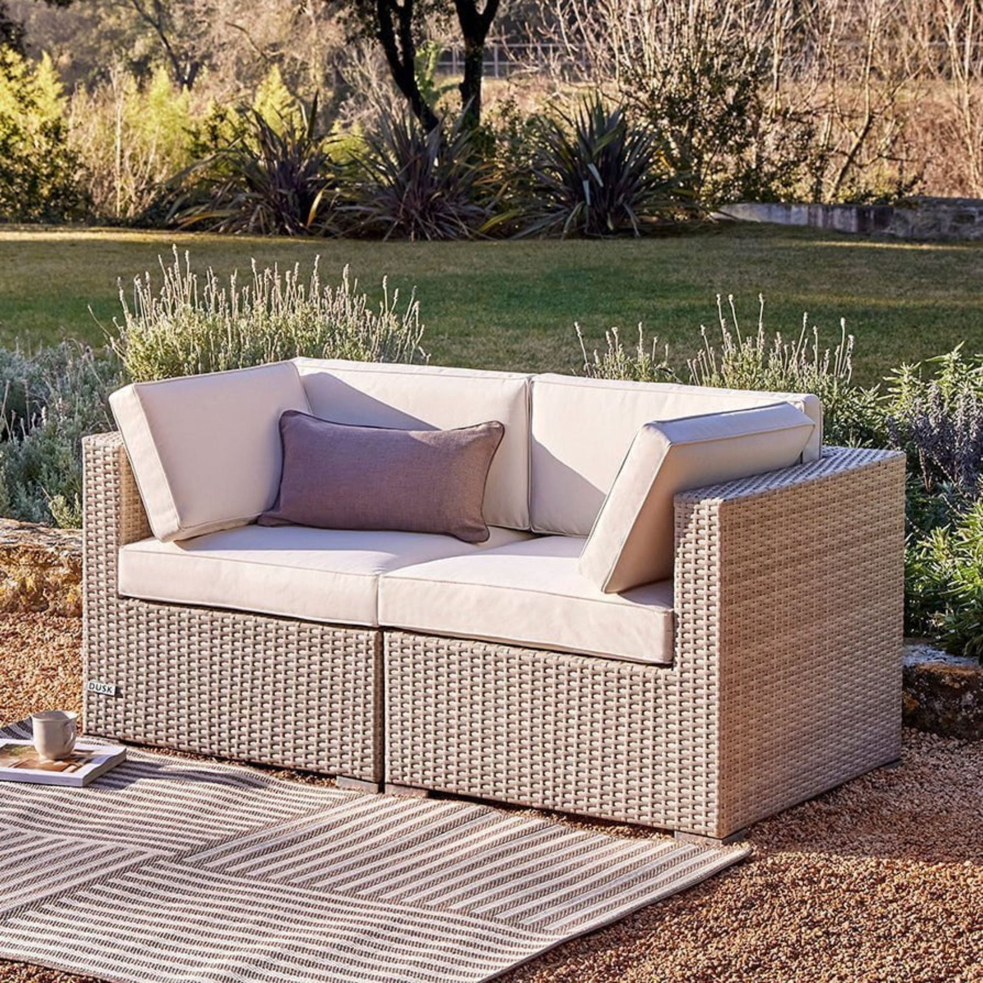 This stunning rattan garden sofa from Dusk is getting rave reviews from ...