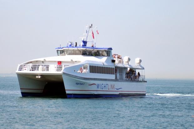 Wightlink advise FastCat users with mobility issues to use car ferry ...