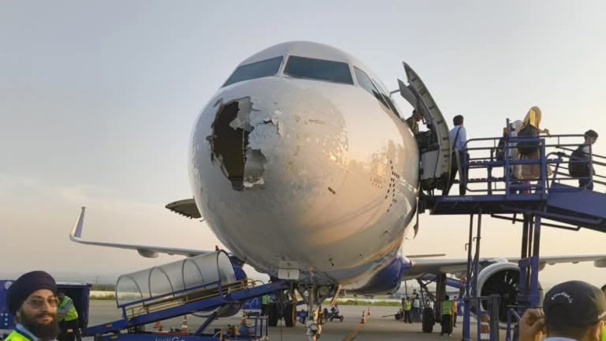 IAF Questions IndiGo Pilot For Ignoring Amritsar Option After Damage As ...