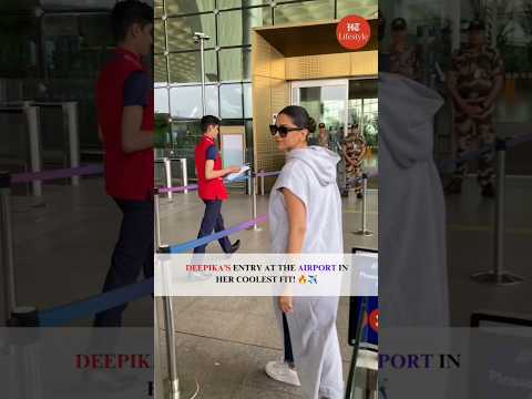 Deepika Padukone rocking the terminal like a runway