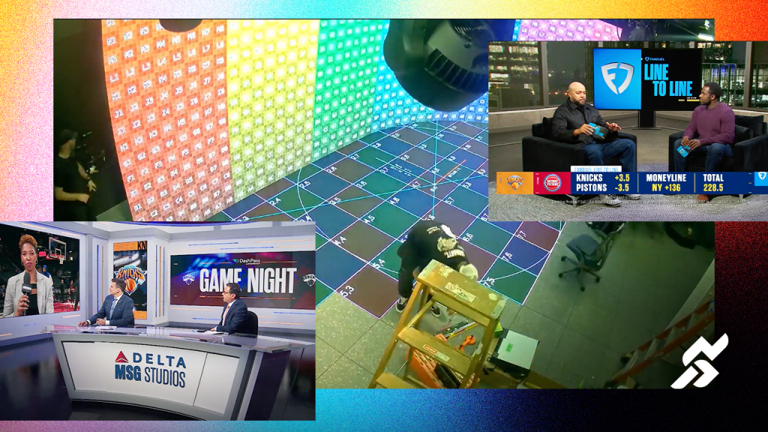 MSG Networks' Tiny New Virtual Studio Packs a Garden-Sized Wallop