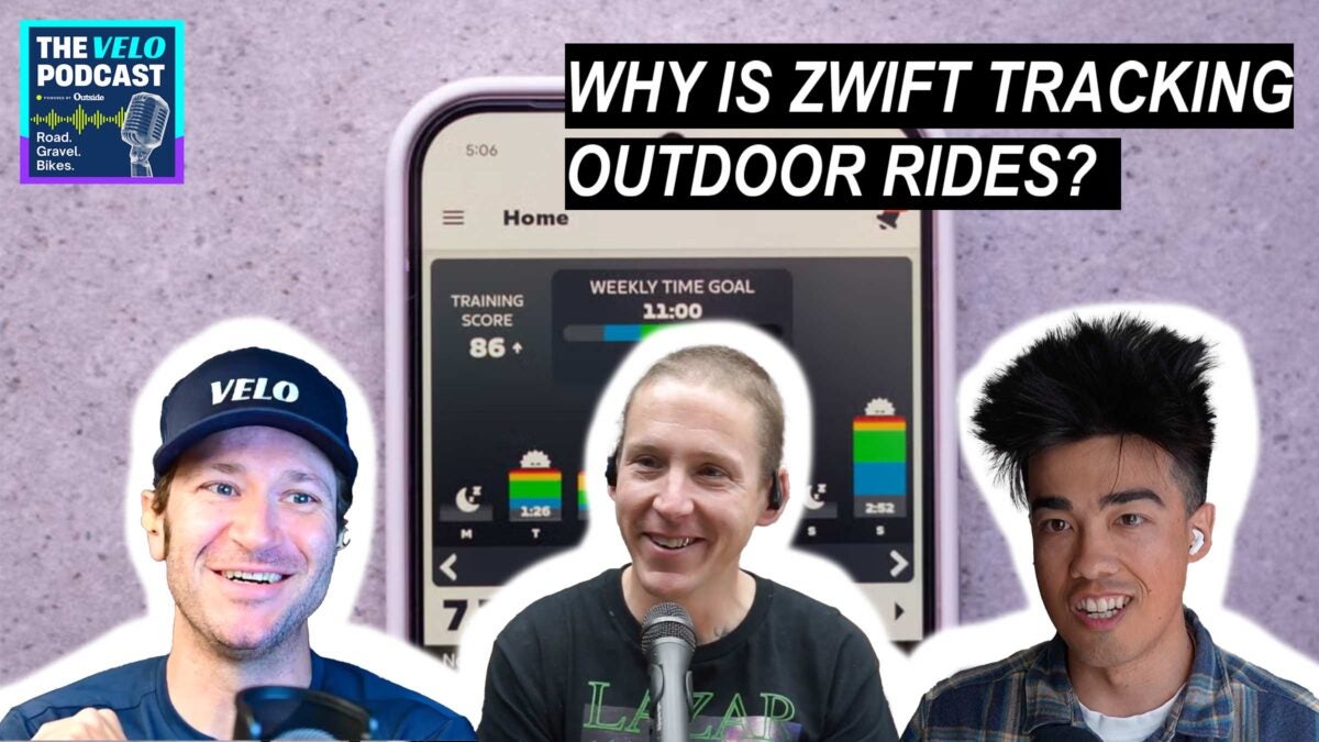 Velo Podcast: Why Is Zwift Tracking Outdoor Rides?