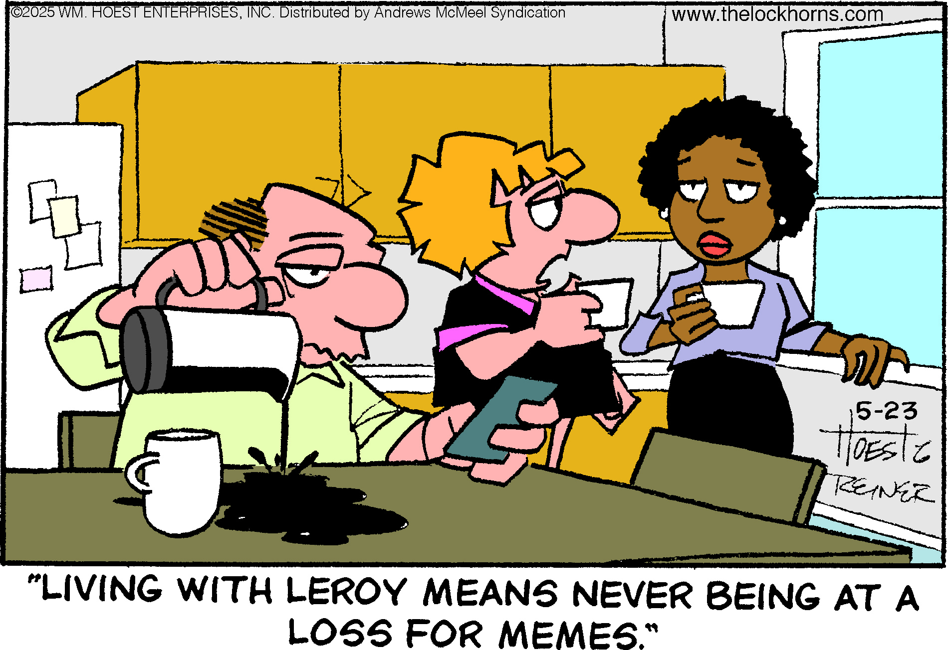 The Lockhorns by Bunny Hoest and John Reiner