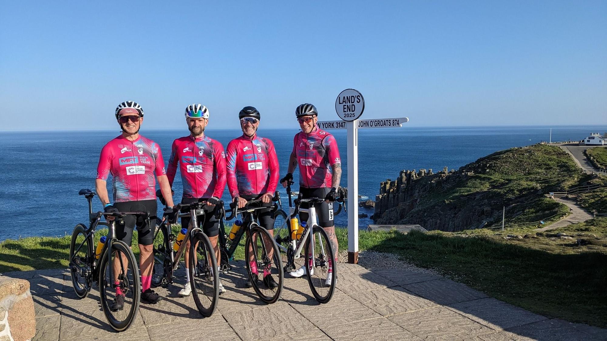 Local Handlebar heroes ride 966 miles for charity