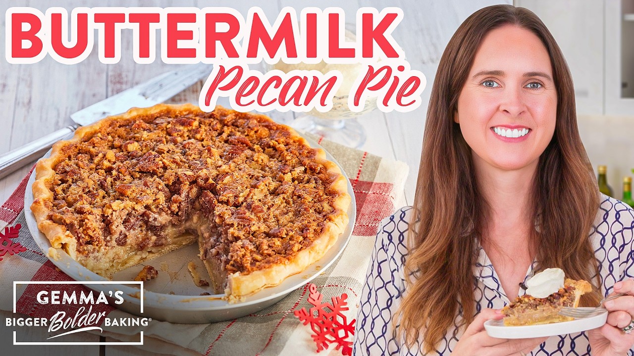 Ultimate Buttermilk Pecan Pie Recipe
