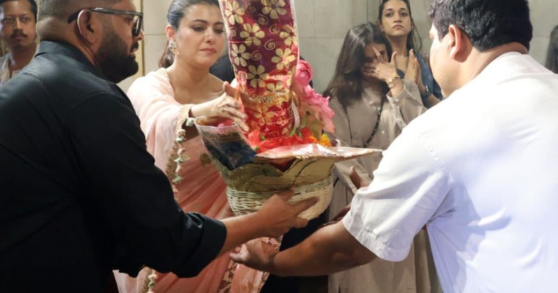 Kajol visits Dakshineswar Kali Temple ahead of 'Maa' release, says it's ...