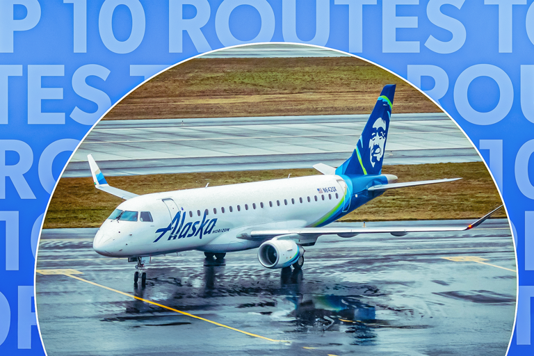 Horizon Air's Top 10 Routes With The Most Frequencies