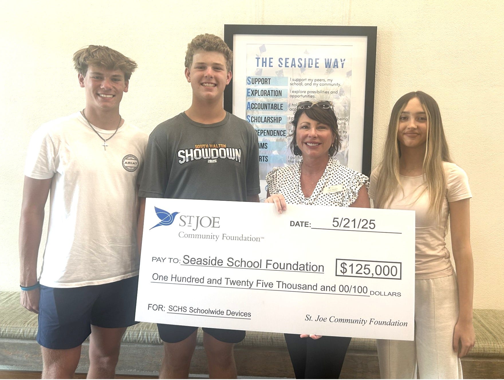 Seaside School receives $125,000 grant from St. Joe Community ...